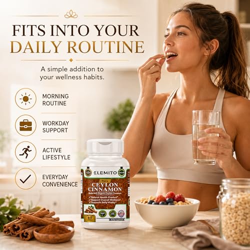 Ceylon cinnamon for overall health support