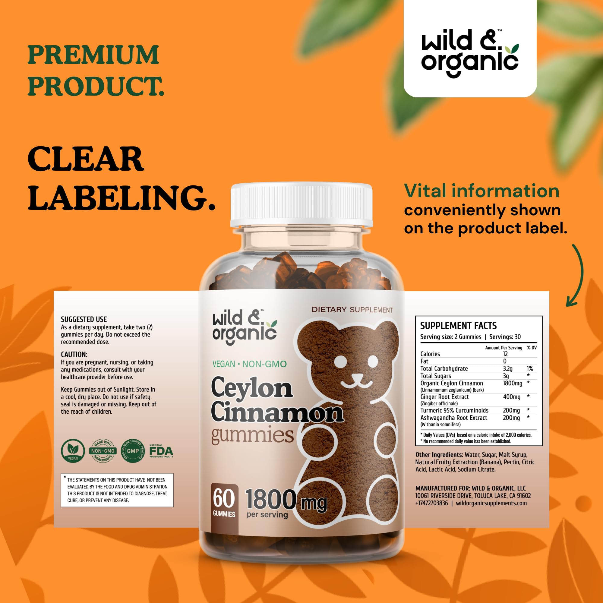 Ceylon cinnamon for overall vitality