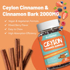 Ceylon cinnamon gummies for digestion