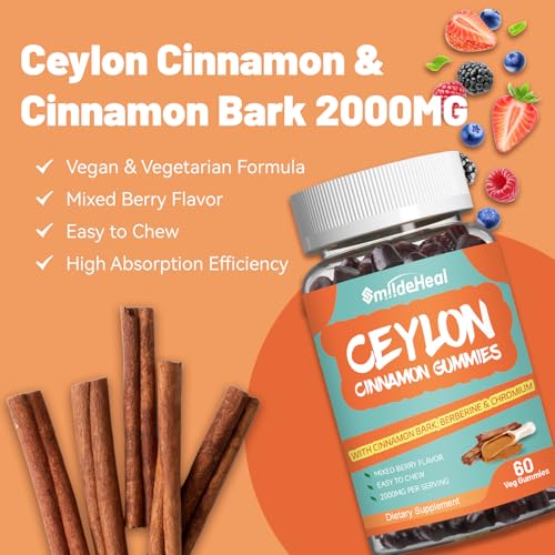 Ceylon cinnamon gummies for digestive health