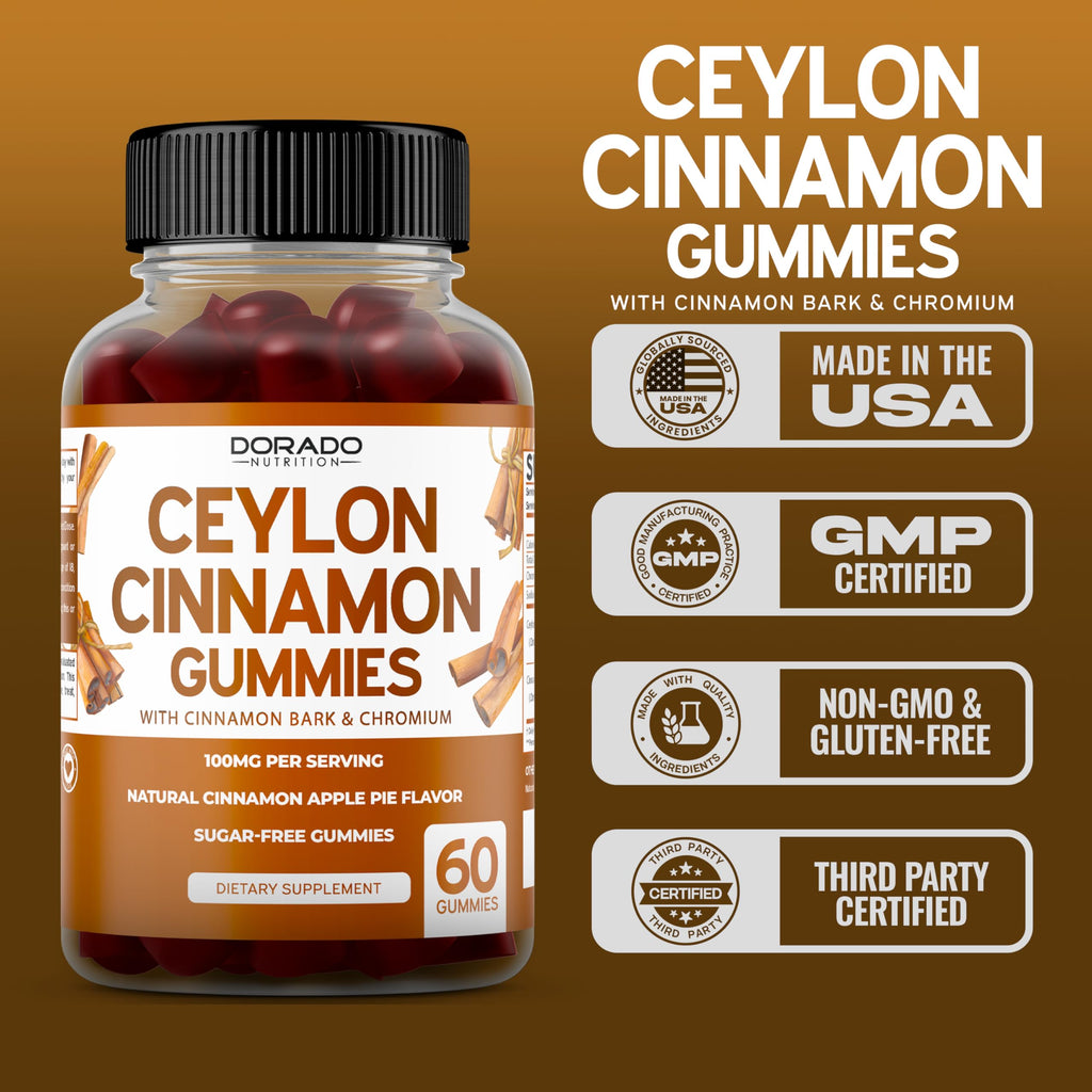 Ceylon cinnamon gummies for immune support