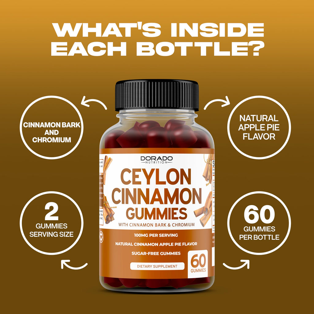 Ceylon cinnamon gummies made in USA