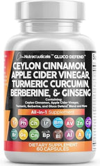 Ceylon cinnamon herbal supplement capsules