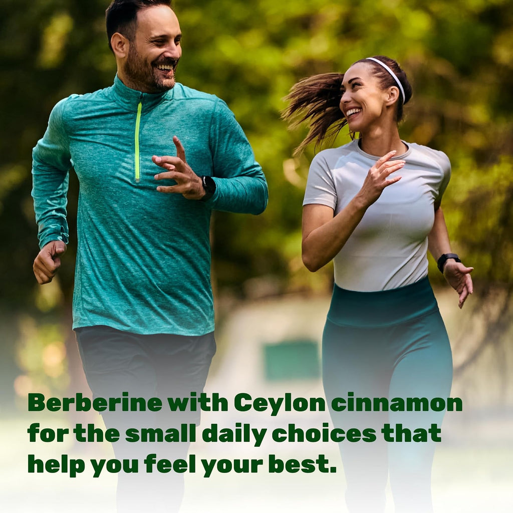 Ceylon cinnamon infused Berberine capsules