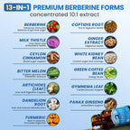 Ceylon cinnamon infused berberine drops