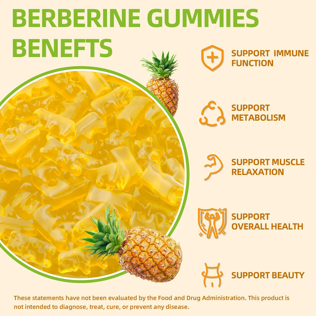 Ceylon cinnamon infused berberine gummies