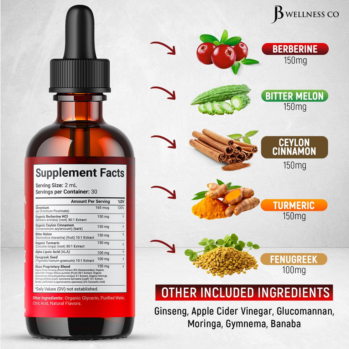 Ceylon cinnamon infused wellness drops