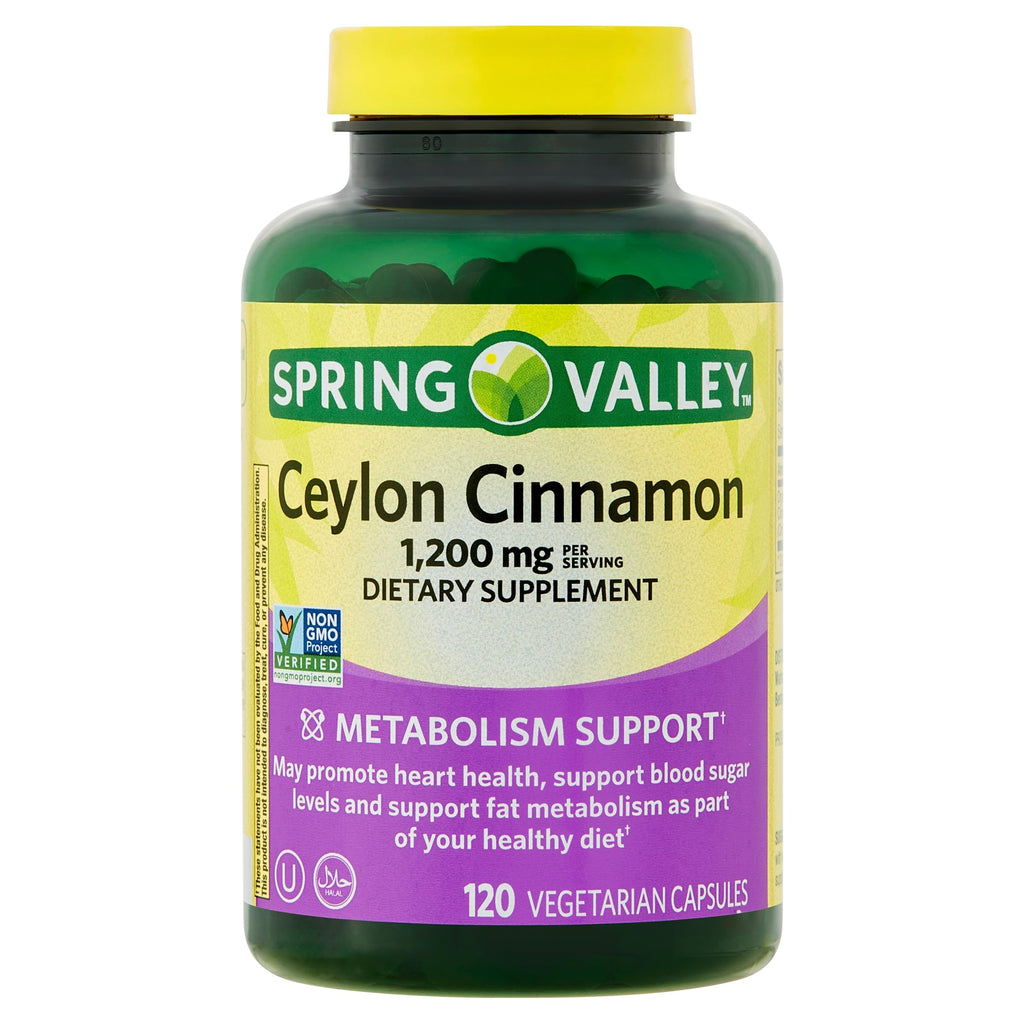 Ceylon cinnamon metabolism support capsules