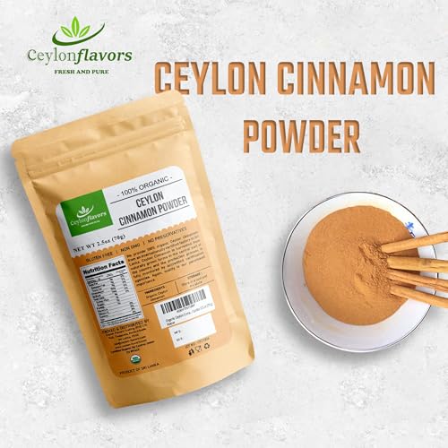 Ceylon cinnamon powder for healthy recipes