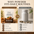 Ceylon cinnamon powder for herbal teas