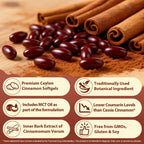 Ceylon cinnamon softgels for daily use