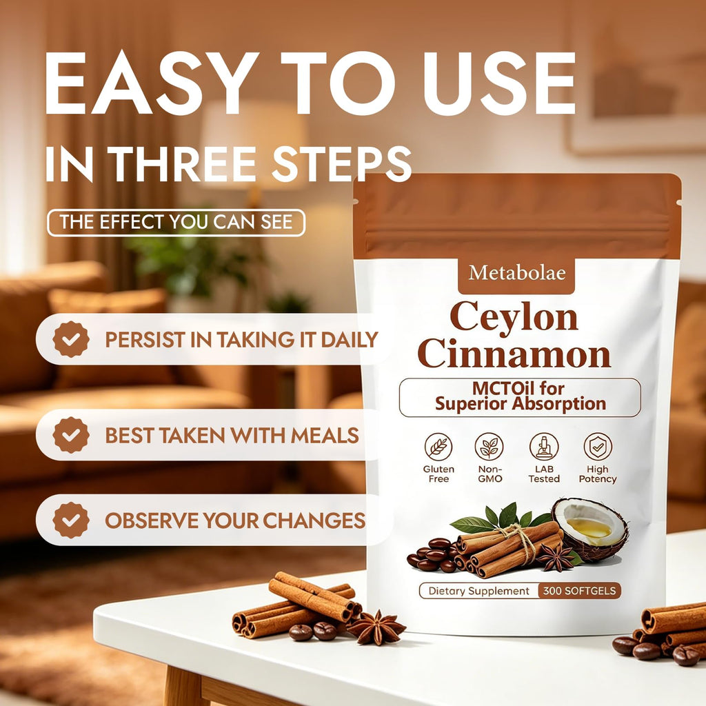 Ceylon cinnamon softgels for digestion