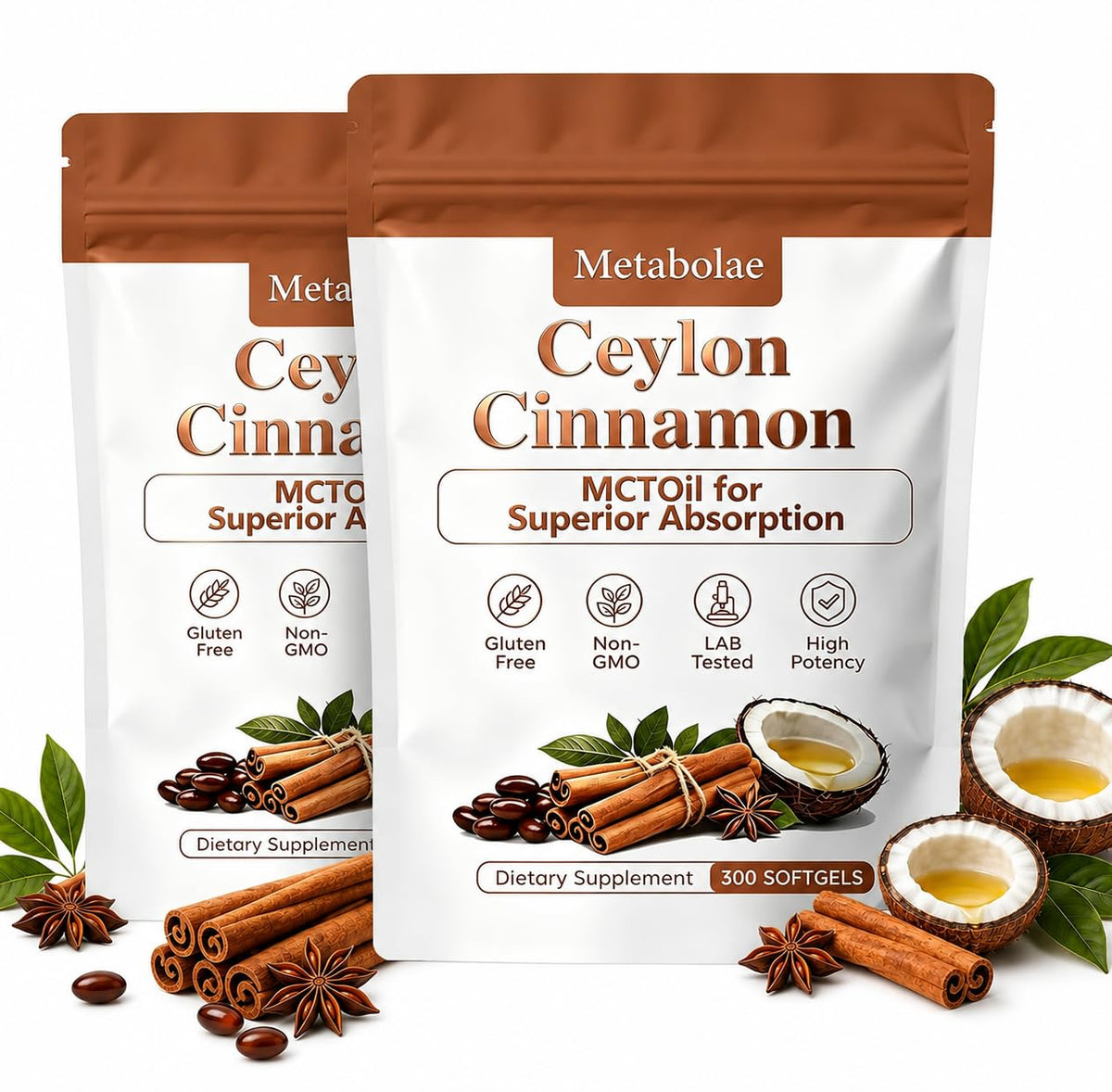 Ceylon cinnamon softgels for health