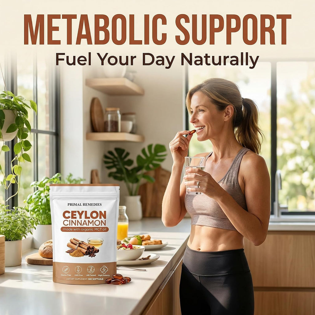 Ceylon cinnamon softgels for immune boost