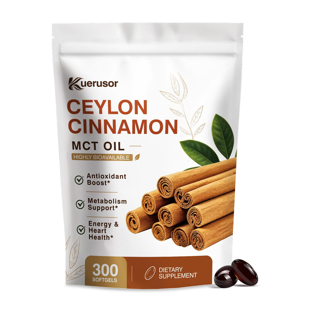 Ceylon cinnamon softgels for wellness