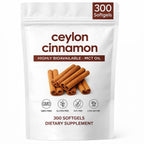 Ceylon cinnamon softgels for wellness