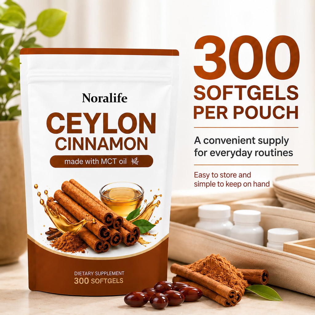 Ceylon cinnamon softgels for wellness