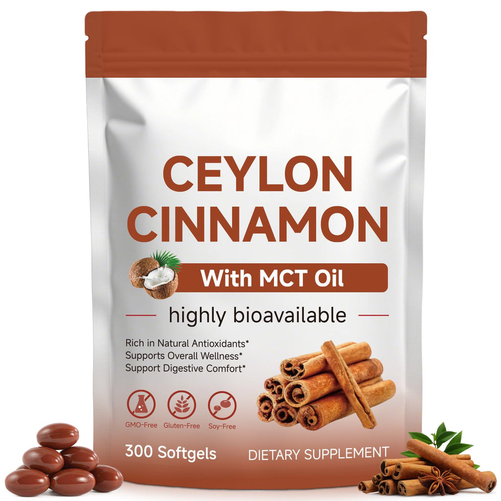 Ceylon cinnamon softgels for wellness