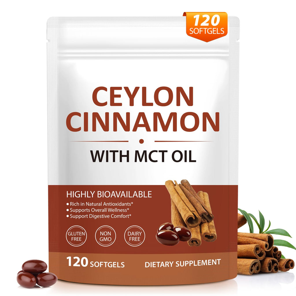 Ceylon cinnamon softgels for wellness