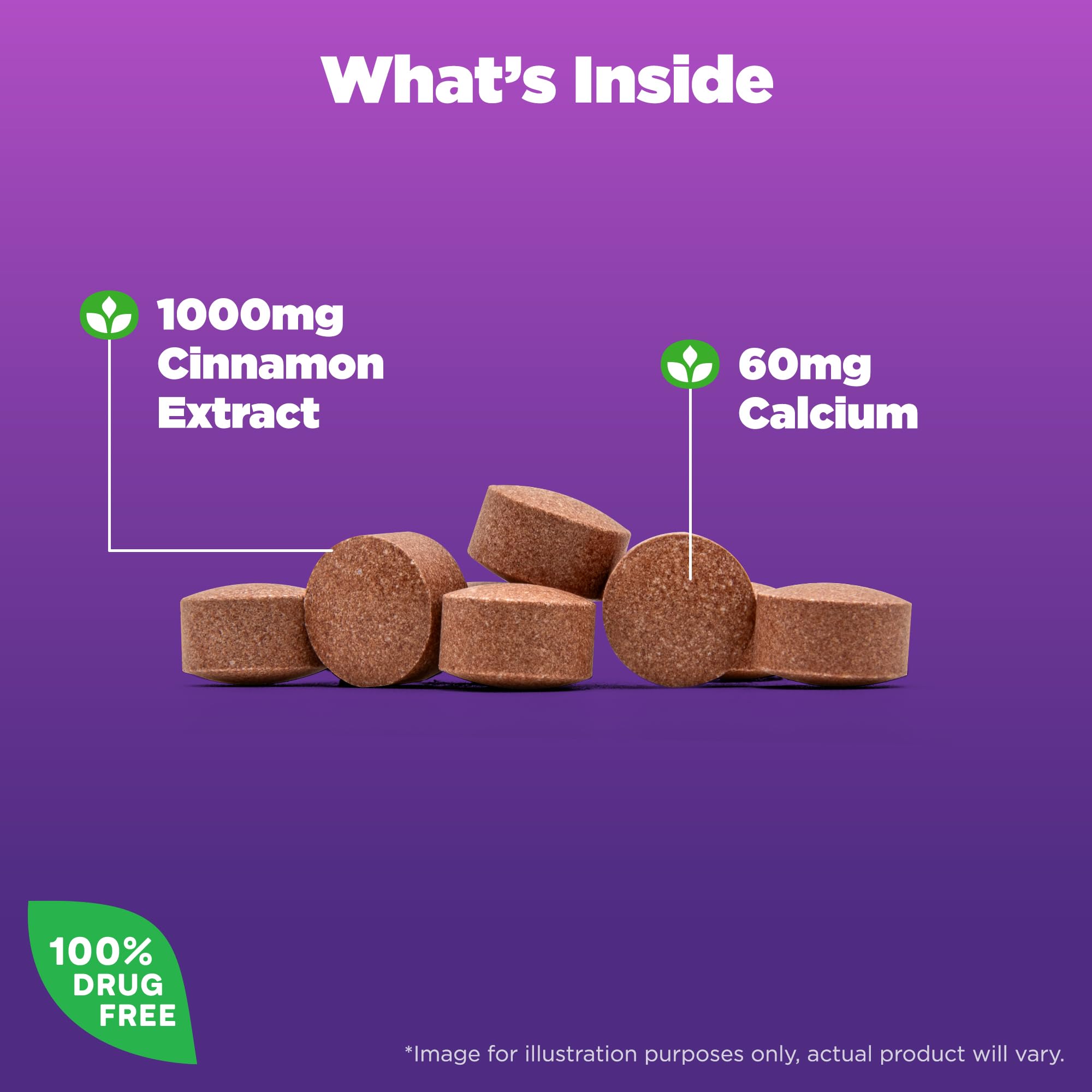 Ceylon cinnamon tablets for health