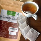Ceylon cinnamon tea bags for wellness