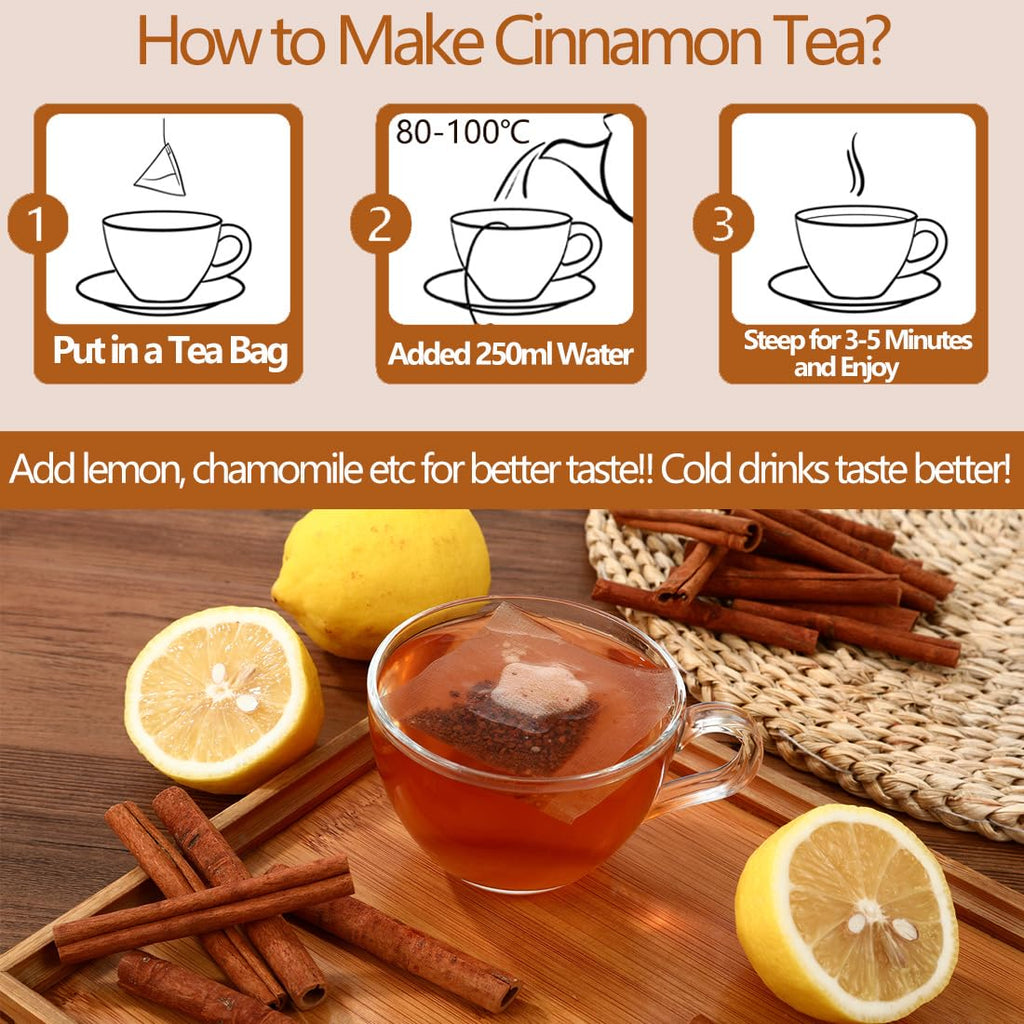 Ceylon cinnamon tea for wellness