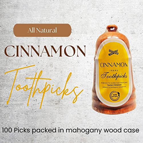 Ceylon cinnamon toothpicks for gourmet taste