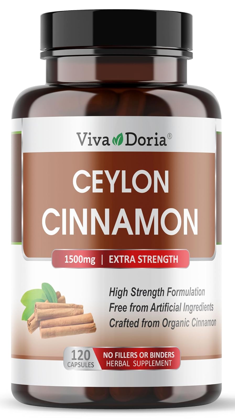 Ceylon cinnamon veggie capsules