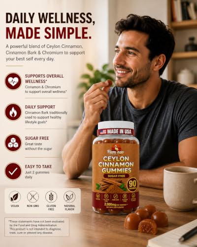 Ceylon cinnamon with chromium support