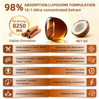 Ceylon cinnamon with MCT oil benefits