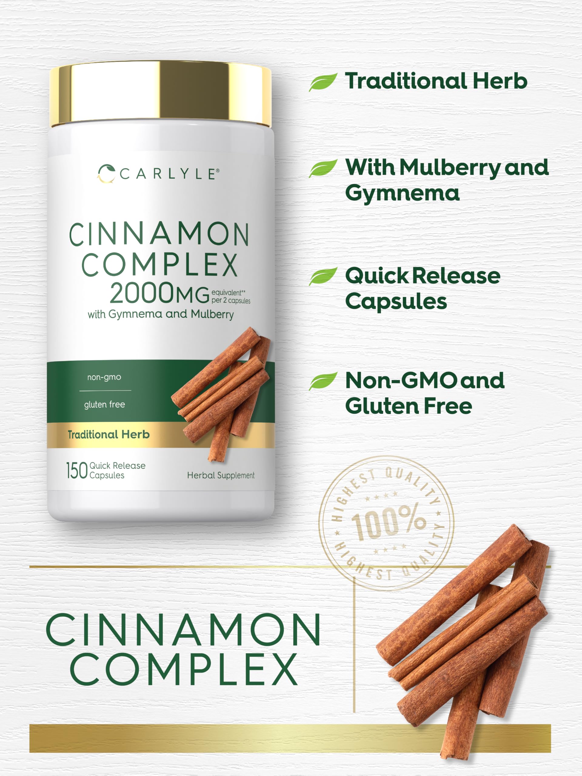 Ceylon cinnamon with mulberry extract