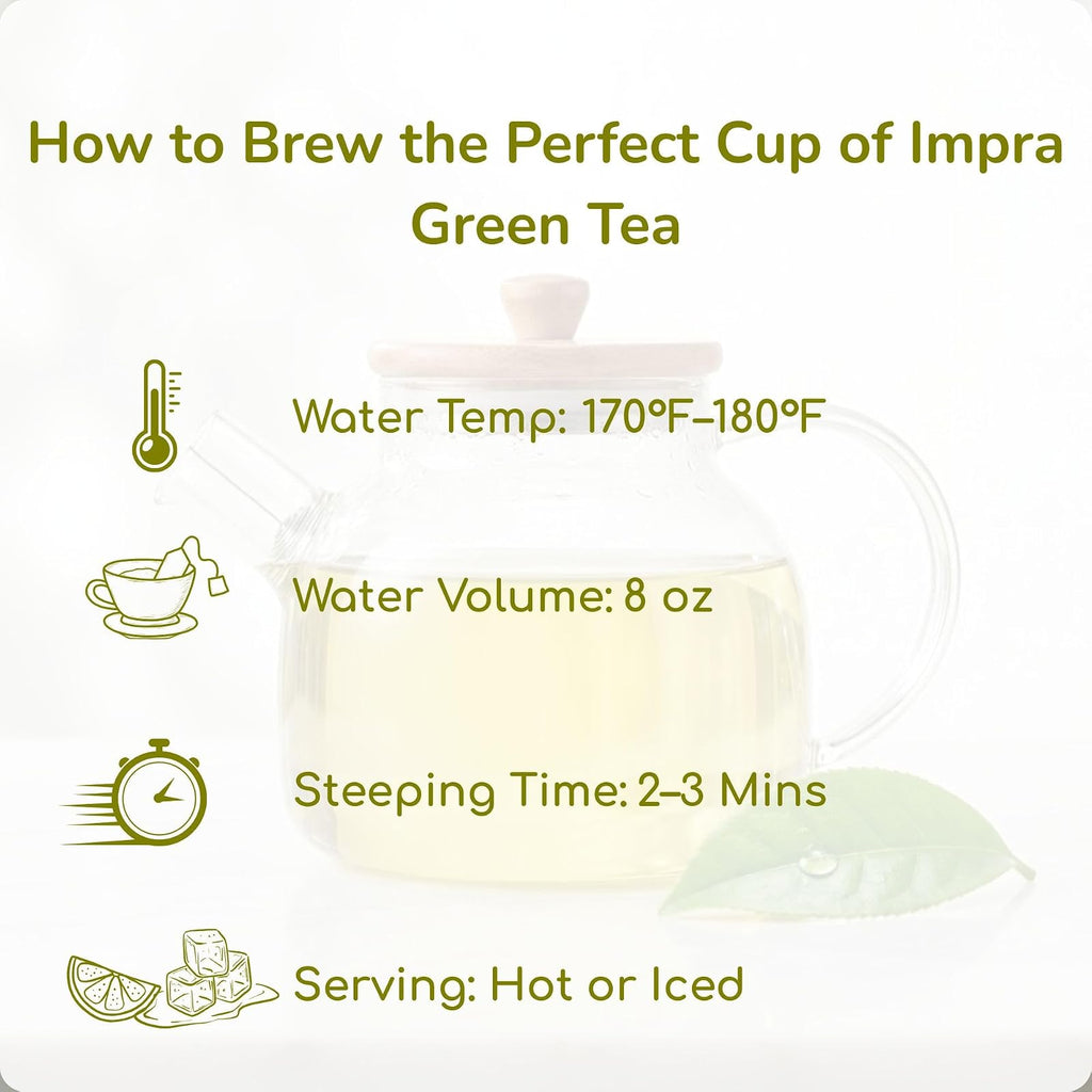 Ceylon green tea rich in antioxidants