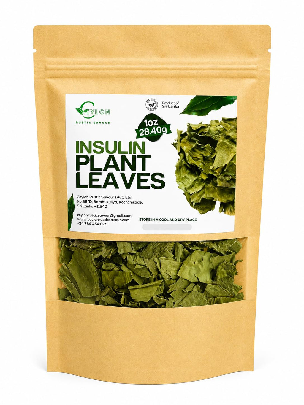 Ceylon Rustic Savour herbal tea leaves