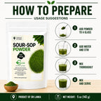 Ceylon Rustic soursop tea infusion