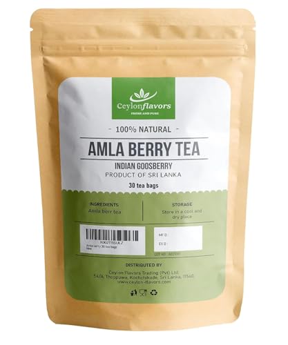CeylonFlavors Amla herbal tea bags