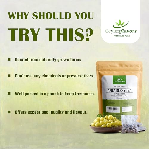 CeylonFlavors Amla tea for digestion