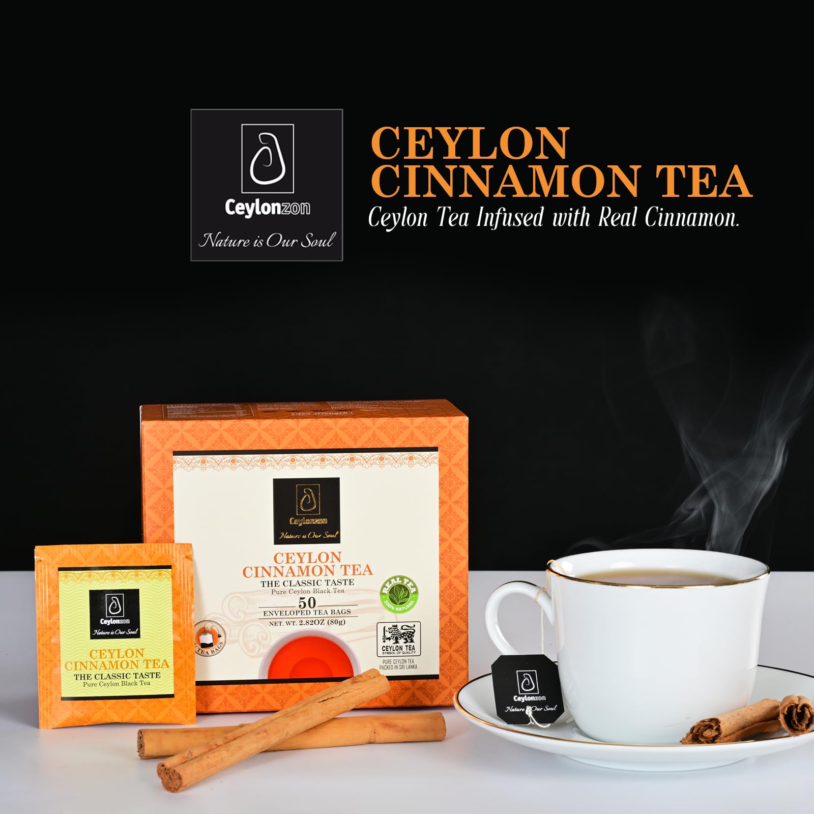 Ceylonzon tea for cozy evenings