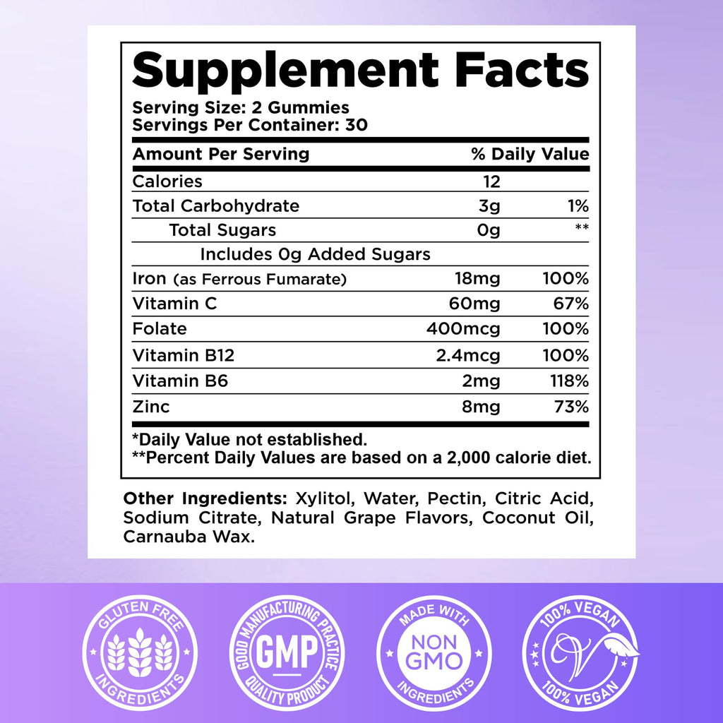 CFILIHTC iron supplement with vitamins