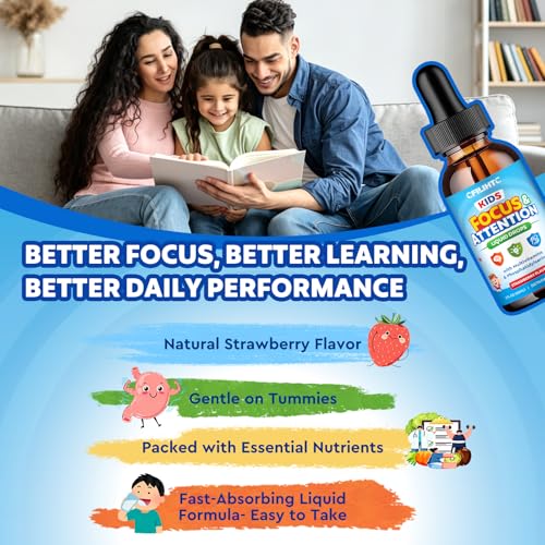 CFILIHTC kids attention liquid supplement