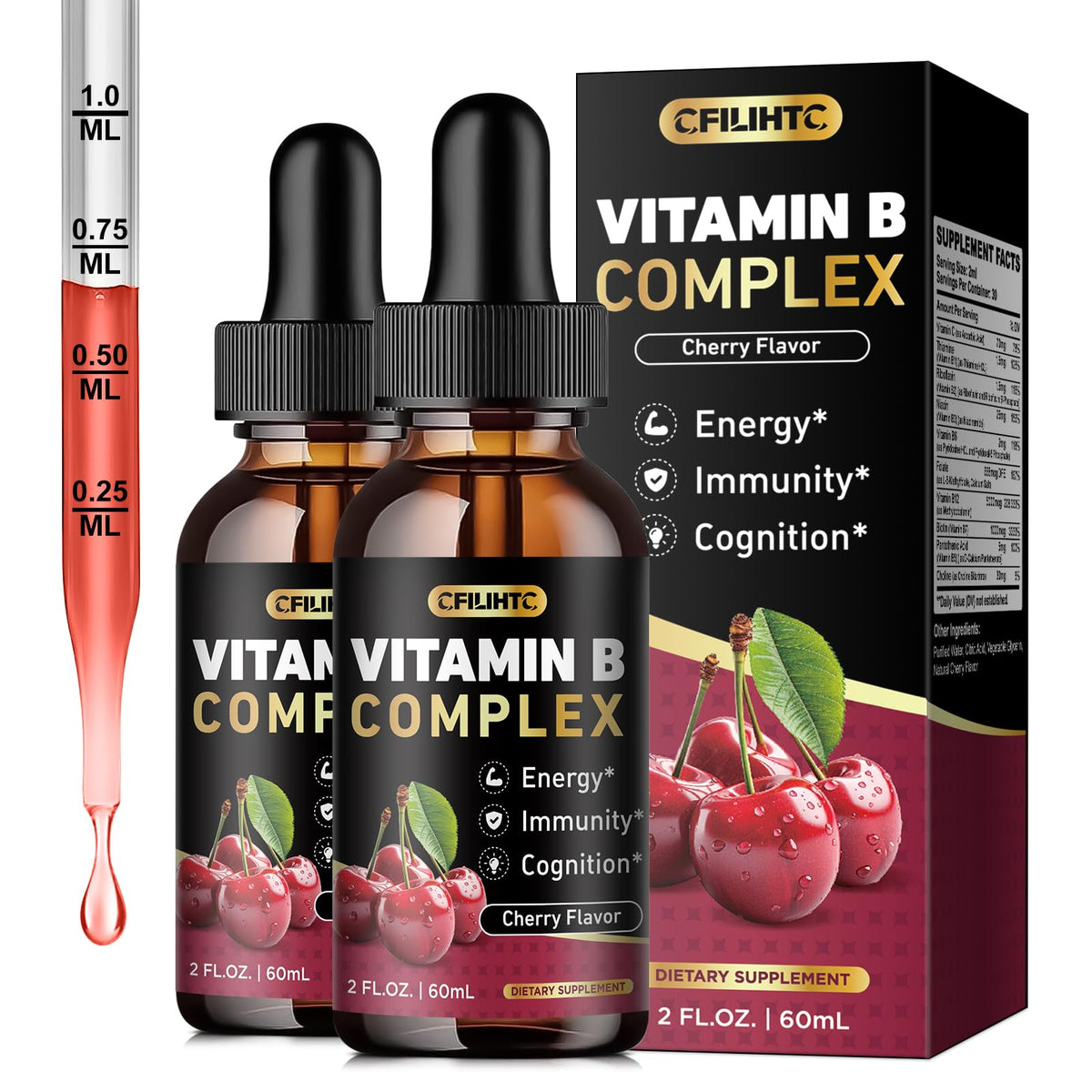 CFILIHTC vitamin b complex liquid drops