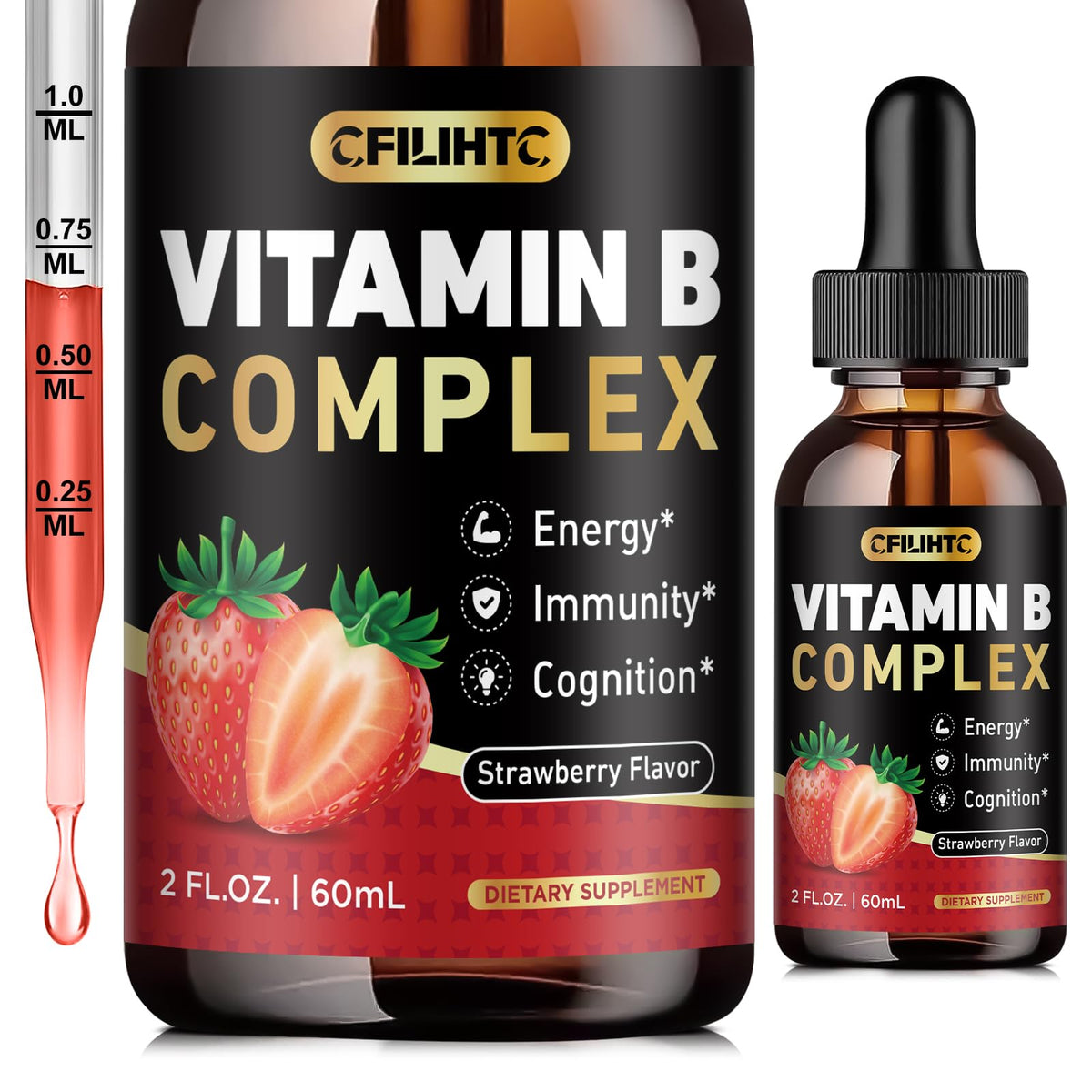CFILIHTC Vitamin B Complex liquid drops