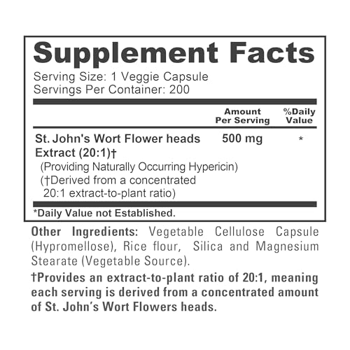 cGMP certified st. john's wort