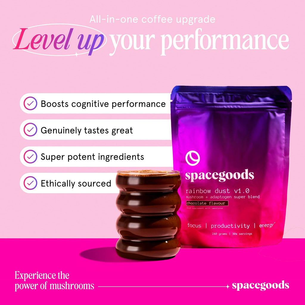 Chaga and Cordyceps energy drink