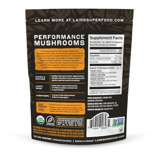 Chaga and Lion's Mane benefits