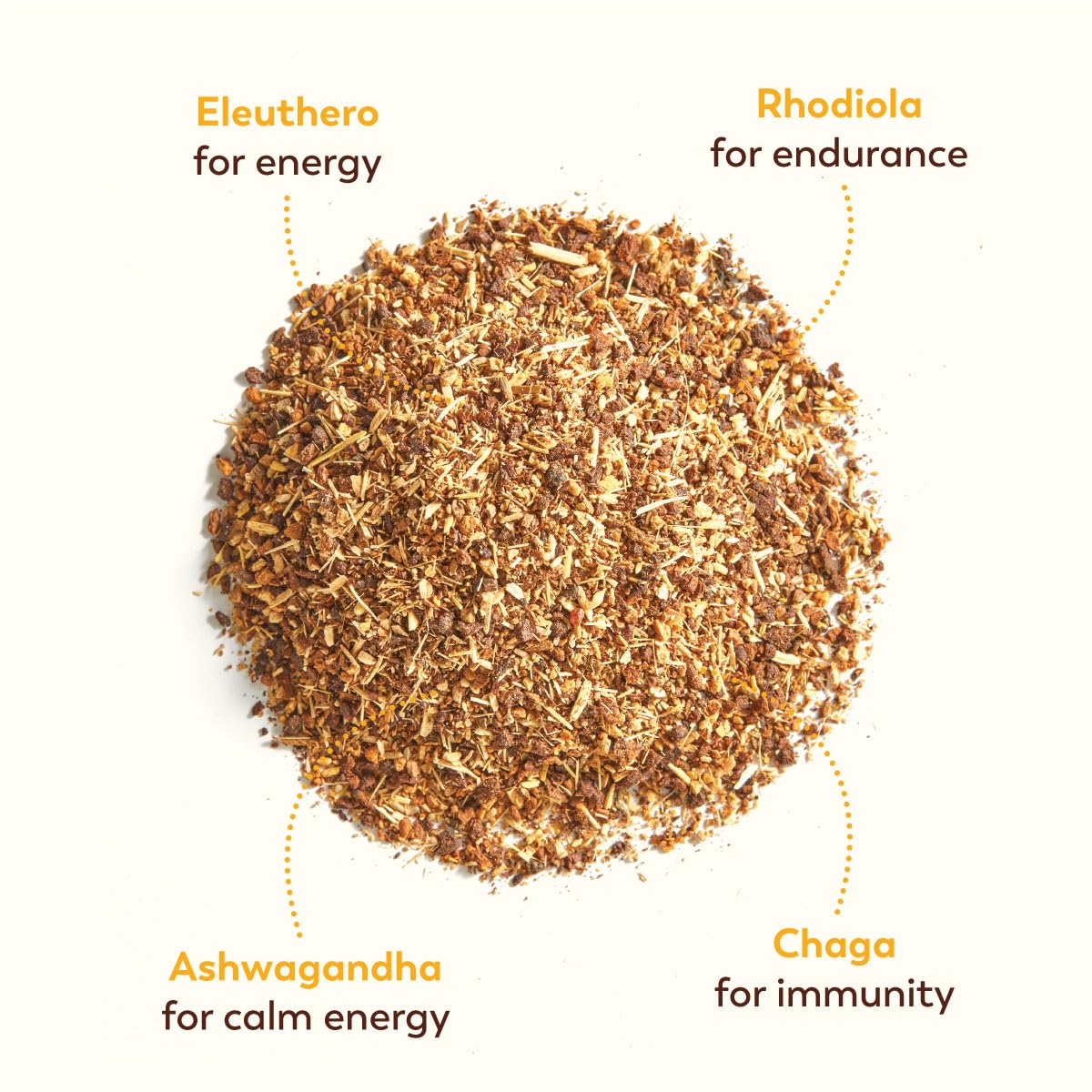 Chaga and Reishi mushroom blend