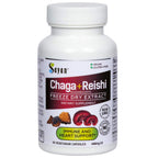 Chaga and Reishi mushroom capsules