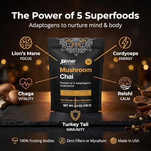 Chaga and Reishi mushroom infusion