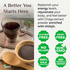 chaga and shilajit for better focus