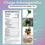 Chaga ashwagandha tea for relaxation
