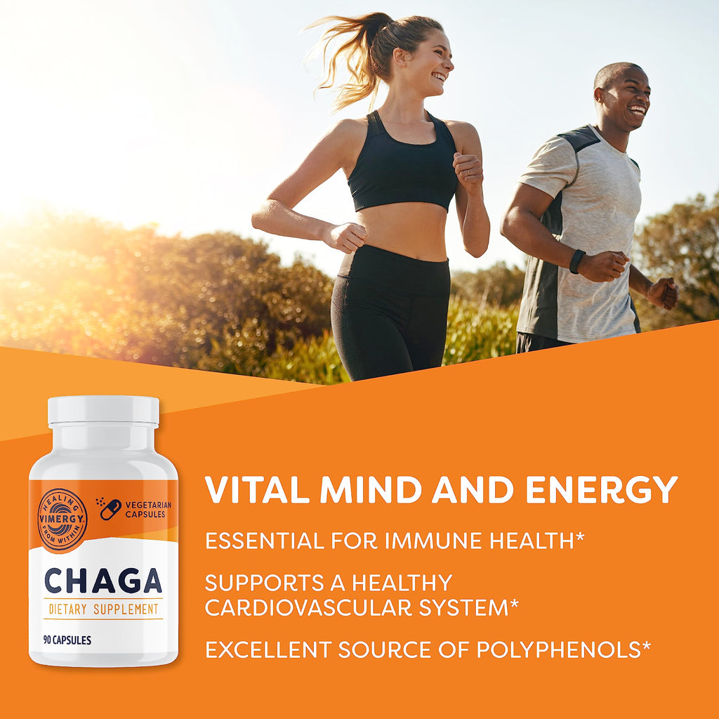 Chaga capsules for cardiovascular support